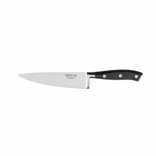 De gros 👏 Couteau de Chef 16 cm Vulcano Sabatier Trompette ️ | De Buyer ...